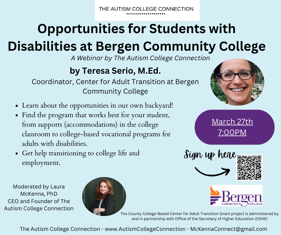 Upcoming Events – The Autism College Connection