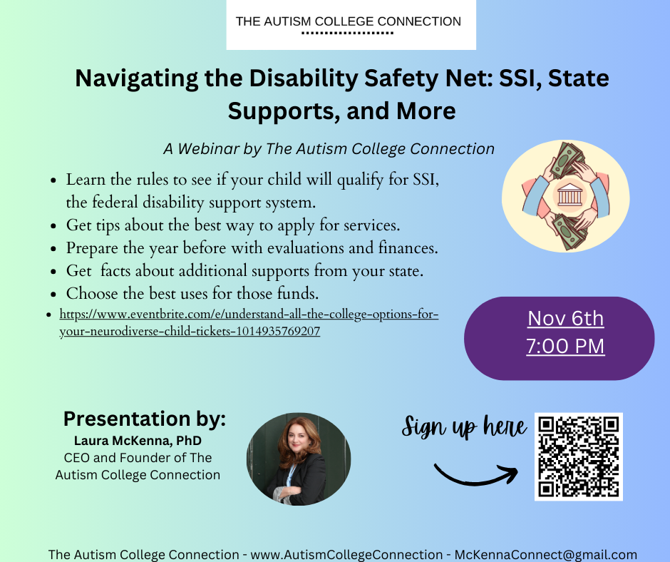 Upcoming Events – The Autism College Connection